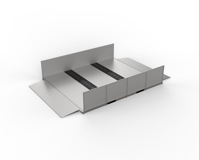 Wash Rack Design for Wash Water Collection and Recycling