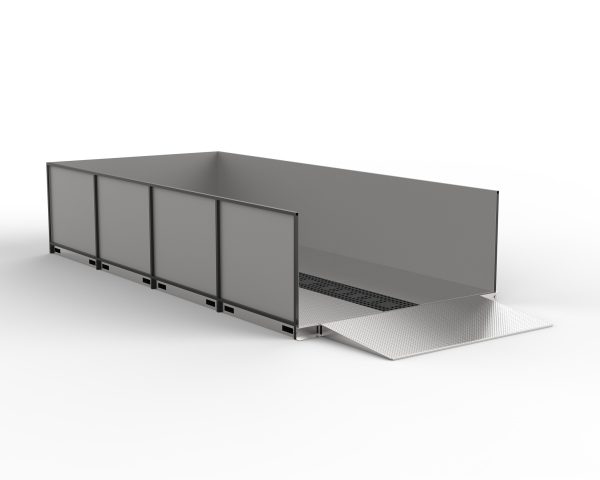 Wash Rack Design for Wash Water Collection and Recycling